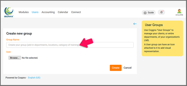 How to Create a Group – Coggno Knowledge Base