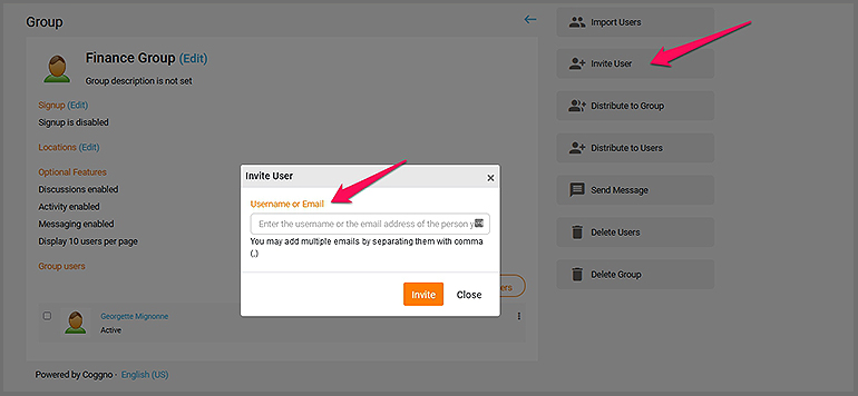 3. How to Invite Users – Coggno Knowledge Base